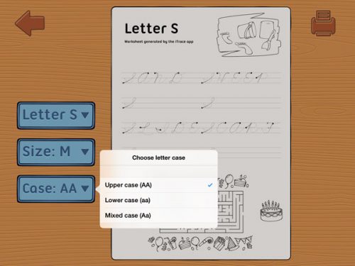 iTrace Educational Handwriting iPhone and iPad App for Kids Review